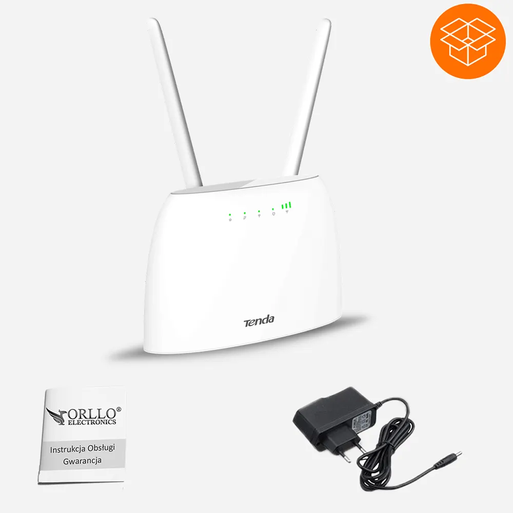 Zestaw 4 Kamer WiFi 3MP NVR Router GSM 4G LTE
